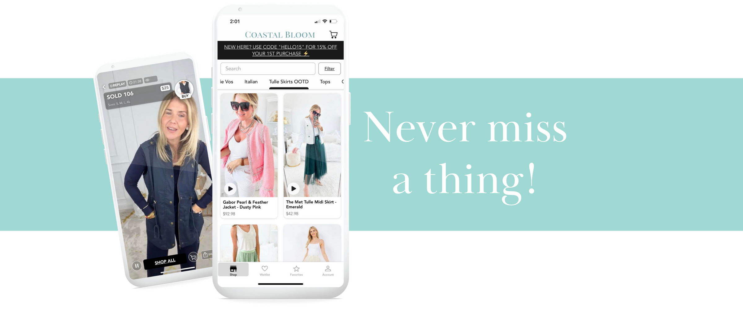 Download our App | Coastal Bloom Boutique | Women's Fashion Store